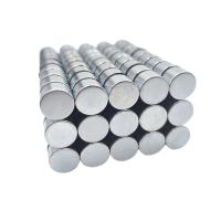 China Sintered Rare Earth Magnets Neodymium Disc Magnets N48 With Zinc Coating for sale