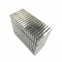 China Nickel Coated Sintered Neodymium Magnet Grade 30SH-45SH 35H-48H for sale