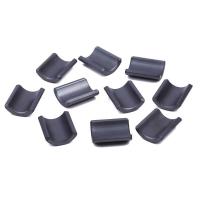 China Thru Diamterical Ferrite Arc Magnet Y30BH Grade Ceramic Ferrite Magnet for sale