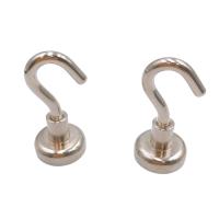 China Rare Earth Magnetic Tool Hooks With Nickel Coating For Metal Door for sale