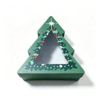 China Christmas Paper Gift Box For Showcasing Holiday Products In Retail Displays And Events for sale