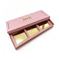 China Customizable Paper Chocolate Box CMYK Offset Printing Strong And Sturdy for sale