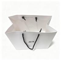 China Retail Paper Shopping Bags With Handles Kraft Black Paper Bags Bulk for sale
