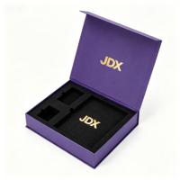 China Luxury Custom Magnetic Book Shaped Gift Box Eco Friendly Full Color Printing for sale