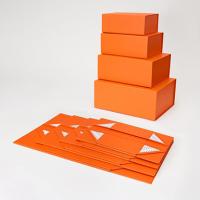 China Durable Paper Collapsible Gift Box Handmade For Watch Clothes Fold Up Gift Boxes for sale