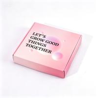 China Recyclable Corrugated Carton Box Gift Packaging Box UV Coating Gold Foil for sale