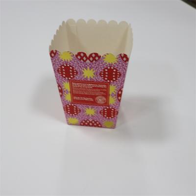 China Popcorn Food Packaging Box Cinema Style Gift Container Fun Festive Party Presentation for sale