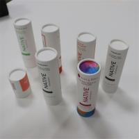 China Round Cylindrical Kraft Paper Tube Box Eco Friendly CMYK Offset Foil Stamping for sale
