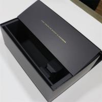 China Luxury Paper Wine Box Ferrer Gloria Wine Gift Box Premium Transparent Window for sale