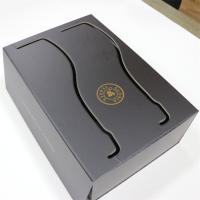 China Luxury Paper Wine Box Ferrer Gloria Wine Gift Box Premium Transparent Window for sale
