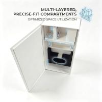 China Sweatproof Sports Wireless Headphone Packaging Box EVA Foam Insert For Fitness Gym Active Use for sale