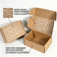 China Durable Corrugated Mailer Box Double Wall Heavy Duty Shipping Self Locking Design for sale