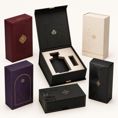 China Elegant Design Cosmetic Packaging Box Durable Material And Perfect Size For Skincare And Beauty Products for sale
