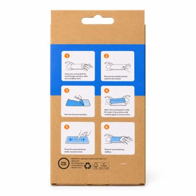 China Screen Protector Packaging Box Custom Printed Retail Rigid Paperboard Magnetic Closure Box for Mobile Accessories for sale