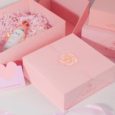 China Professional Matte Glossy Luxury Beauty Gift Box With Durable Materials And Easy Assembly for sale