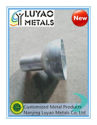 China Custom Aluminum Spinning Parts & CNC Machined Components with ±0.1mm Tolerance and 0.1-500KG Weight Range for sale