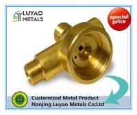 China Brass CNC Precision Machined Components with ±0.01mm Tolerance and 100-500KG Weight Range for sale