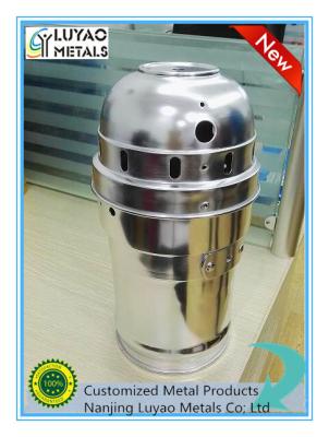 China Custom Aluminum Spinning Parts with Stamping Process | ±0.1mm Tolerance | 0.1-500KG Weight Range for sale