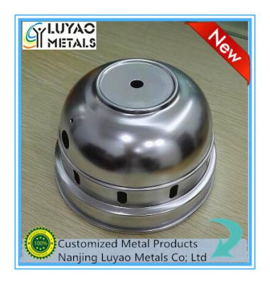 China Custom Metal Spinning Parts ISO 9001 Painting Surface 0.5-5mm Thickness for Industrial Use for sale