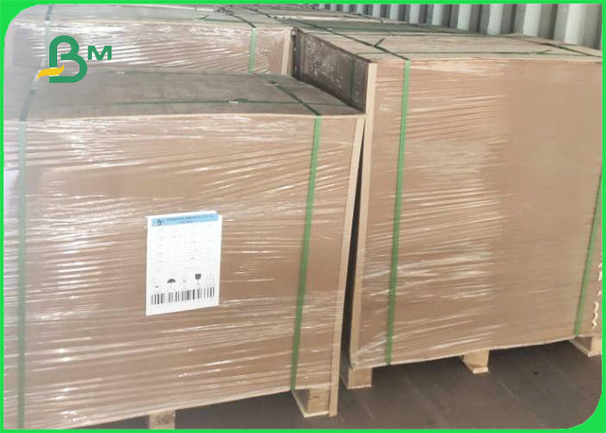 Food Grade 300gsm + 15g PE Brown Recyclable Paper For Snack Boxes Waterproof Food Grade 300gsm + 15g PE Brown Recyclable Paper For Snack Boxes Waterproof