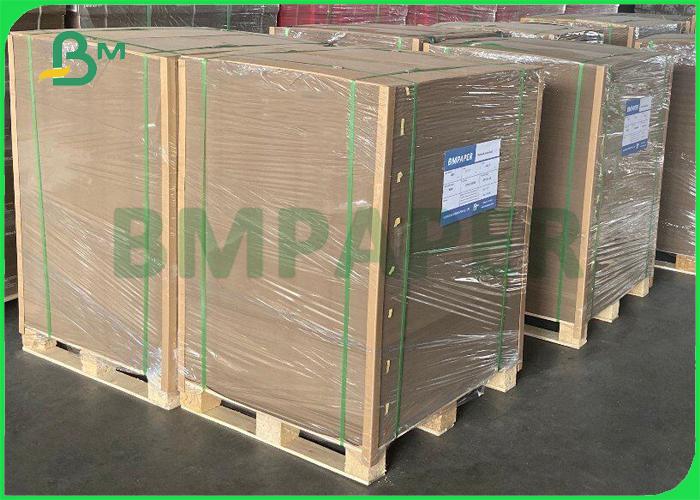 250gsm 300gsm Unbleached Brown Kraft Board For Fast Food Packaging 70cm 90cm