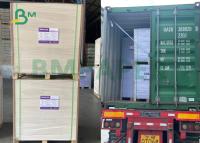 China 610 * 860mm CIS Offset White Paper For Cosmetic Box Sheet Package for sale