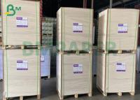 China Double Sided Bleached Color Laminated Duplex Board White Back 2mm 3mm thick for sale