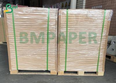 China 85gsm Ultra Resistant Cement Bags Kraft Paper Brown Unglazed Matte Surface for sale