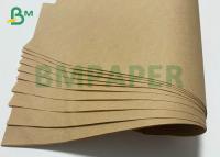 China 80gsm 90gsm Dark Brown Color Extensible Sack Kraft Paper Rolls 102cm for sale