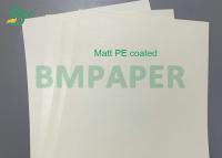 China 290gsm 747mm Width 2S PE Cup Stock Paper 15PE + 260gsm + 20PE For Coffee Cups for sale