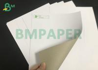 China jumbo rolls 350g 400g C1S Gray Back Duplex Paper Board For Packaging Box for sale