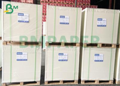 China 350g Glossy Surface White FBB Ivory Board For Making Cosmetics Packaging Box for sale