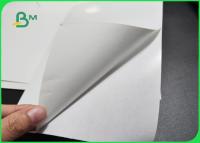 China 80gsm Semi Gloss Sticker Paper For Logistics Industry 24 x 42inch High Strength for sale