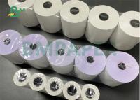 China 48g 80g Customized Thermal Sticker Paper Roll For Express Label Super Sticky for sale