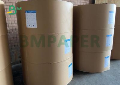 China Coated Proof Direct Thermal Paper Sticker 16g Hot Glue White Glassine for sale