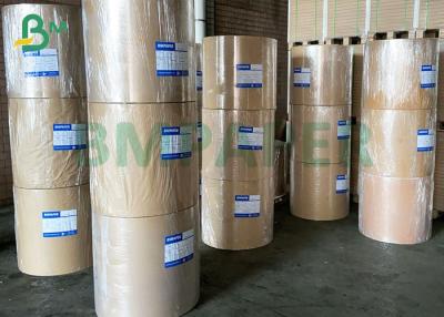 China 80g Semi Glossy Paper / Water Based / 85g White Release Liner Paper for sale