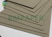 China Recyclable Double Gray Color 2mm 2.5mm Thick Grey Chipboard Sheets 70 * 100cm for sale