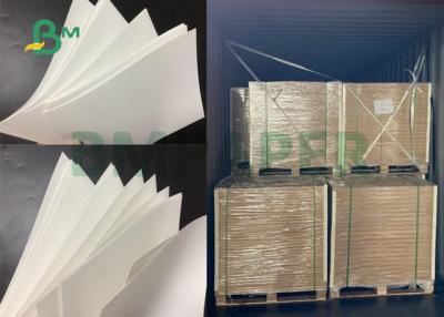 China 1300mm Width Tear Resistant 130um 150um White Thermal Synthetic Paper To Jewelry label for sale