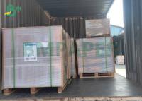 China 0.8mm To 3mm Thick Cardboard White Laminated grey back Duplex Board Sheets for sale