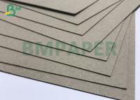 China 850gsm 900gsm Hard Cardboard 2 sides Grey board Sheet for bookbinding board for sale