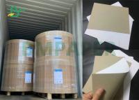 China 65 x 92cm 250gsm 300gsm 350gsm White Back Coated Duplex Board For Normal Package for sale