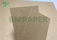 China 90cm Roll 250g 300g White Coated Brown Kraft Board For Food Packaging Box for sale