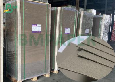 China Double Gray Color 1mm 2mm Thick Uncoated Hard Grey Cardboard Sheet for Bookcover for sale