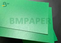 China 700 x 1000mm 1mm 2mm Green Coated Cardboard Grey Back Stiffness Paperboard for sale
