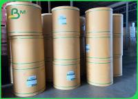 China 160gsm Uncoated Bond Paper Roll For Textbook Cover 390mm Good Smoothness for sale