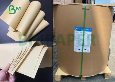 China 40gsm 50gsm 60gsm Food Grade Brown Kraft Paper Jumbol Roll Wide 40