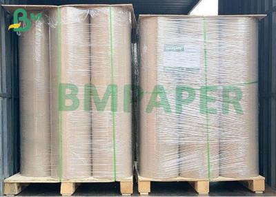 China 80gsm 120gsm BKP Brown Kraft Paper Roll For High Grade Package for sale