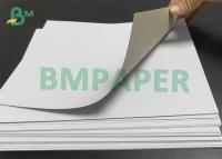 China 400gsm Duplex Paper White Front Grey Back Eco Friendly Customized Size for sale