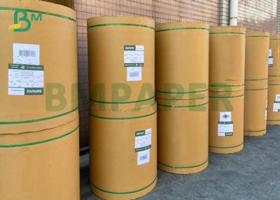 China Wood Pulp 100gsm 120gsm Brown Kraft Paper Roll For Making Bag for sale