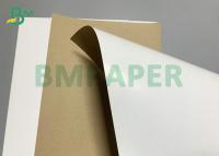 China White Top Brown Back Cardboard 300gsm 350gsm For Frozen Food Box for sale